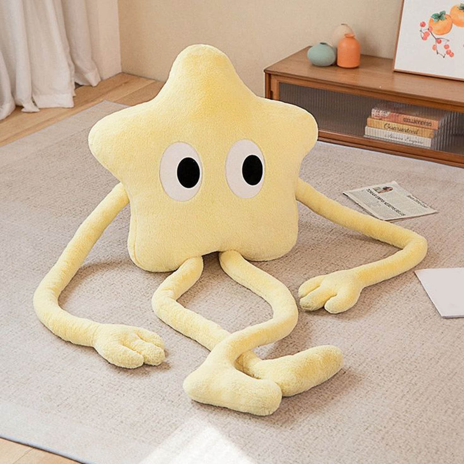 Click here for Zhengjuuu Throw Pillow Large Star Stuffed Toy With... prices