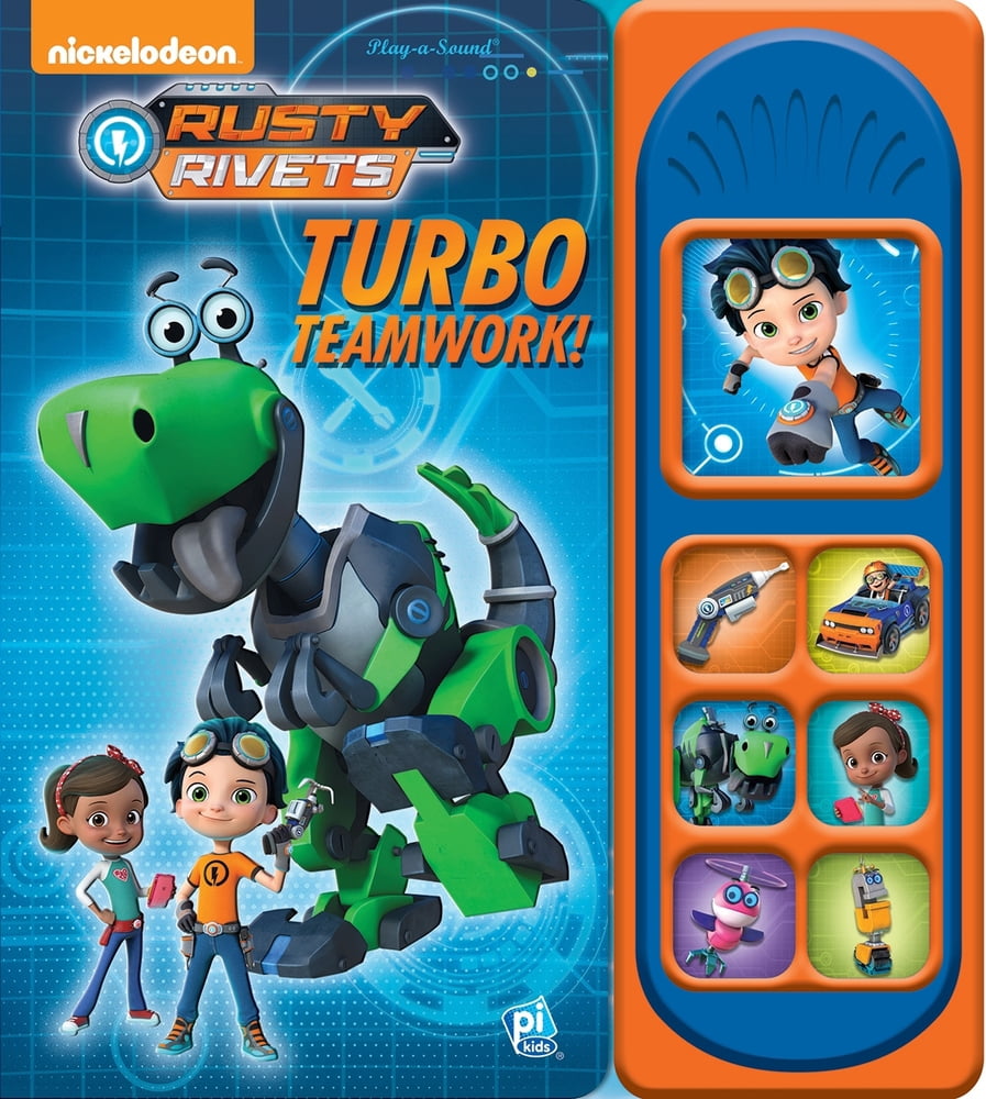 Pre-Owned Nickelodeon Rusty Rivets - Turbo Teamwork Little Sound Book ...