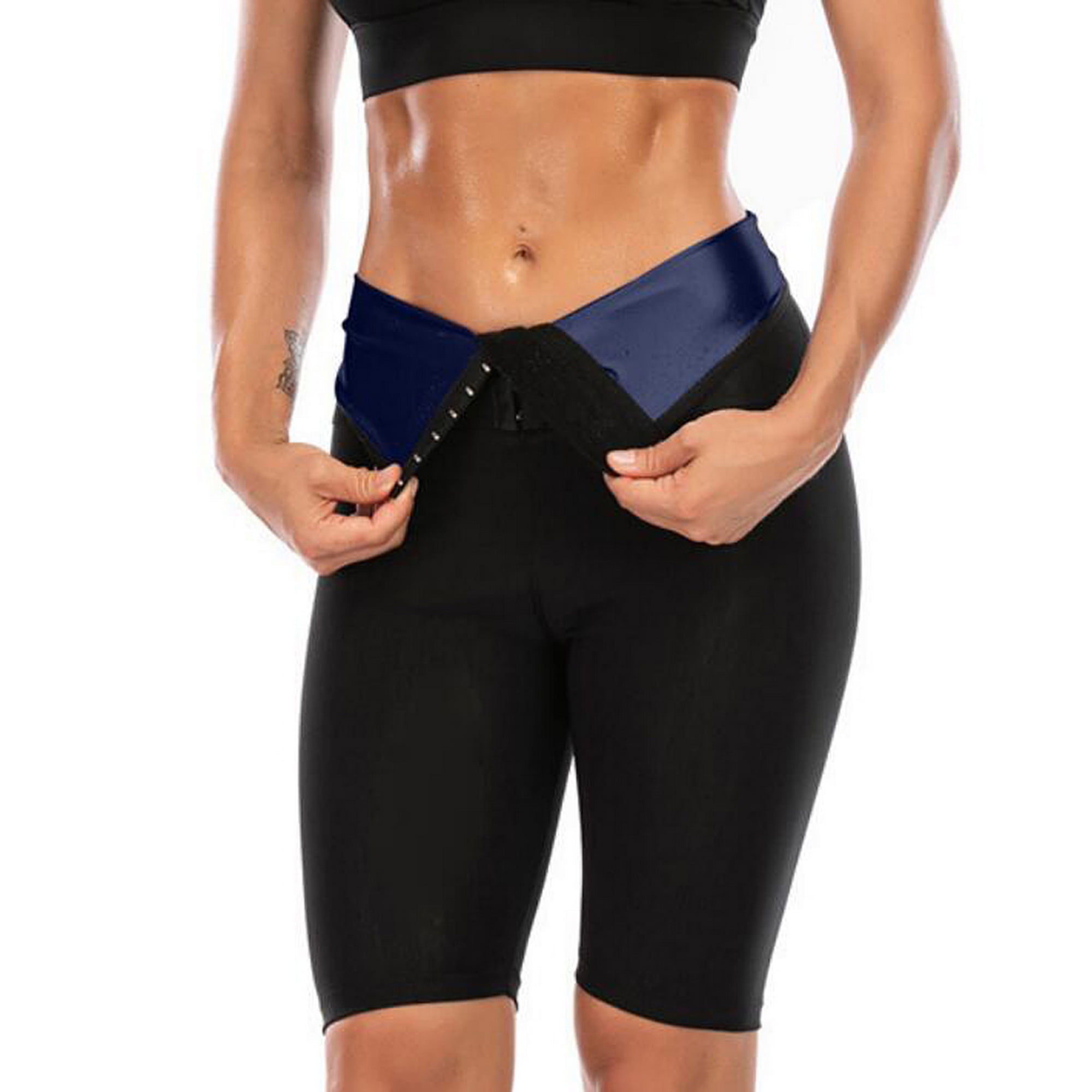 Hanerdun Women Female Body Shaper Sauna Sweat Pants Weight Loss Shapers ...