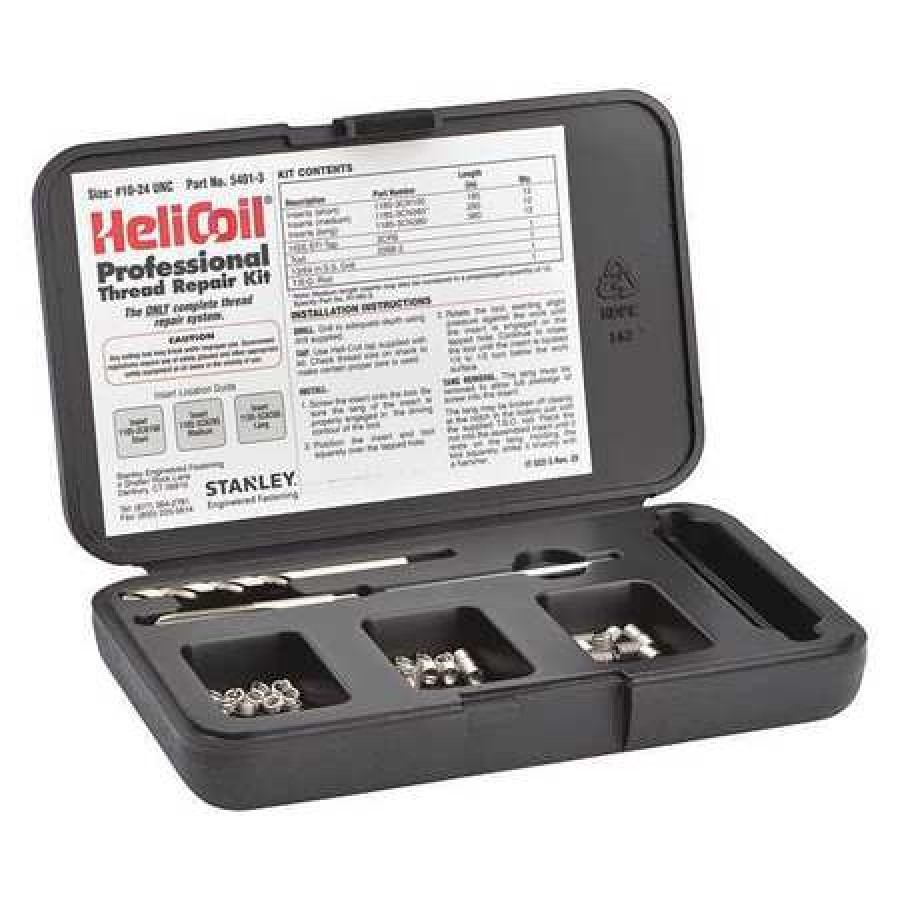 HELI COIL 5401 3 Thread Repair Kit 304 SS 10 24 36 Pcs Walmart HELI COIL 5401 3 Thread Repair Kit 304 SS 10 24 36 Pcs Walmart