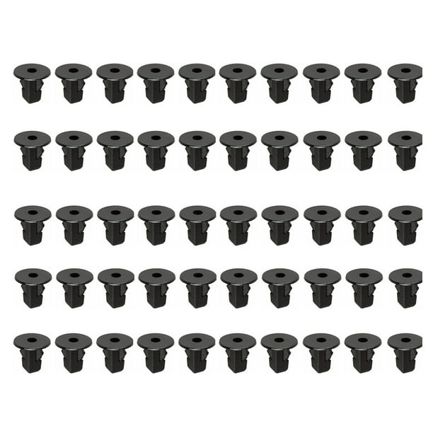 tssuouriy 50 Pieces Plastic Vehicle Grommet Replacing Screw Mounting ...