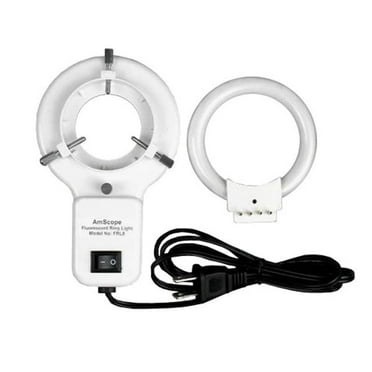 AmScope 48 LED Microscope Ring Light + Adapter New - Walmart.com