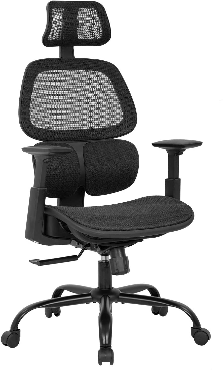 BestOffice Office Chair Ergonomic Mesh Computer Chair with Arms Lumbar ...