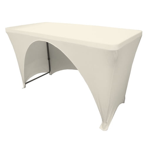 LA Linen Rectangular Open Back Table Cloth - Walmart.com