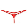 Mareep Womens Knickers Women's Sexy Exposed Buttocks Low Waist Solid ...