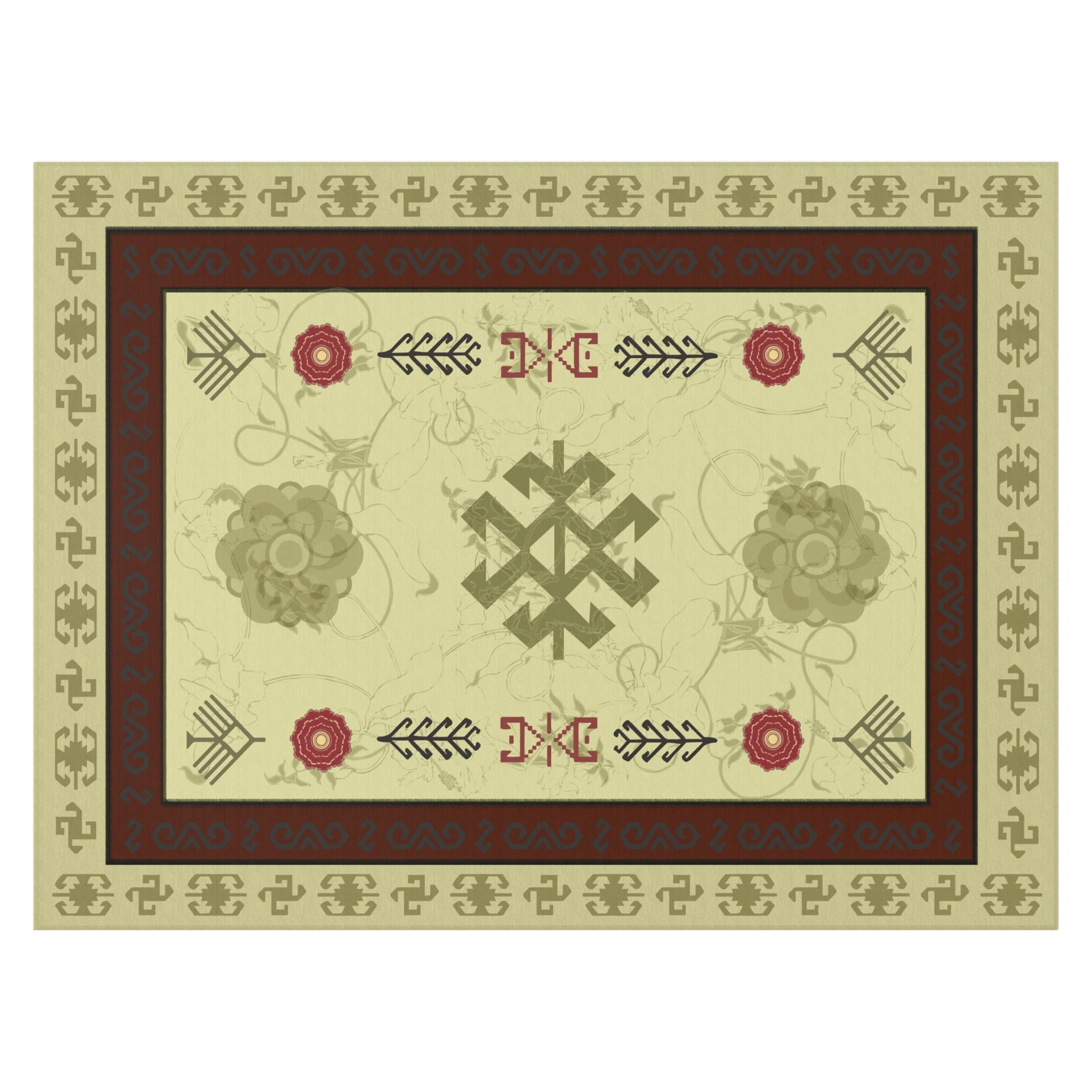 KH Antique Style Dornier Rugs - Walmart.com