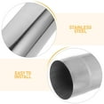 HONMEET Heavy Duty Stainless Steel Stove Flue Pipe for Home Heating and ...