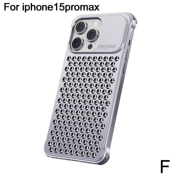 Aluminum Hollow Honeycomb Case For iPhone 15 - Enhanced Dissipation ...
