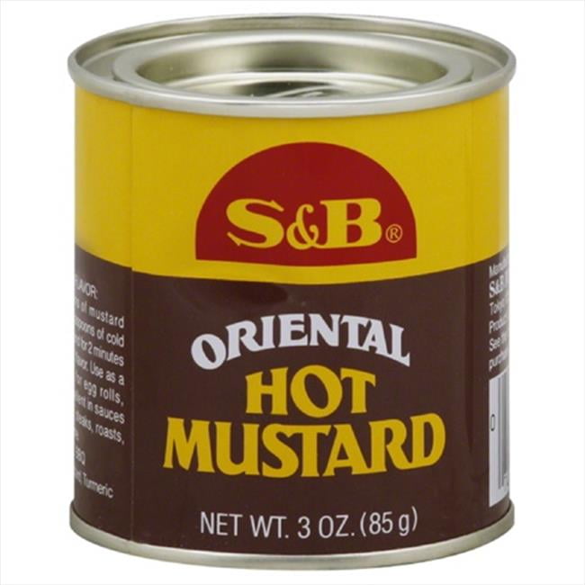 S & B Foods Oriental Mustard, 3 oz - Walmart.com