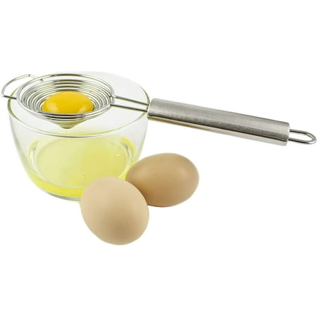 XICEN Stainless Steel Egg Separator Strainer - Egg Yoke Separator - Egg ...
