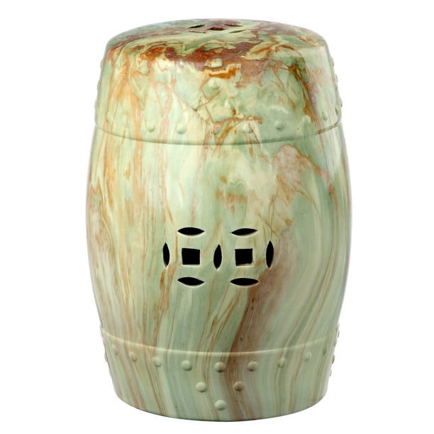 Safavieh Jade Swirl Garden Stool - Walmart.com