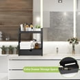 njizgyd 2-Tier Wooden Counter Shelf with Drawer Vanity Tray for ...
