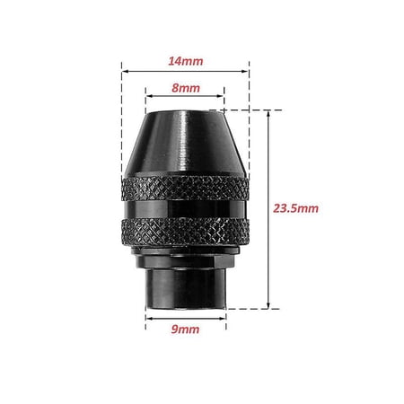 Lepai 2 Pieces Universal Keyless Chuck, Mini Change Chuck ...