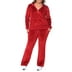 Women's Plus Size Velour 2 Piece Set - Walmart.com