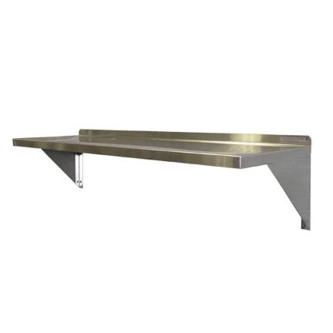 Aluminum Wall Mount Shelf - 12 x 12 x 24 in. - Walmart.com - Walmart.com