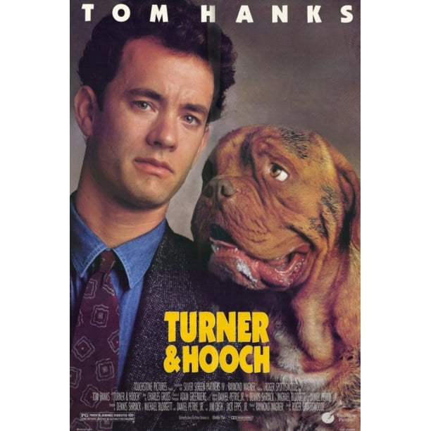 Turner and Hooch Movie Poster Print (27 x 40) - Walmart.com - Walmart.com