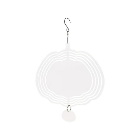 Sublimation Wind Chime Blank 3D Rotating Wind Chimes for Indoor Outdoor ...