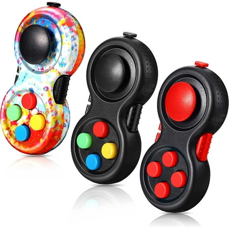 3 Pieces Fidget Pad Toys Rainbow Fidget Controller | Walmart Canada