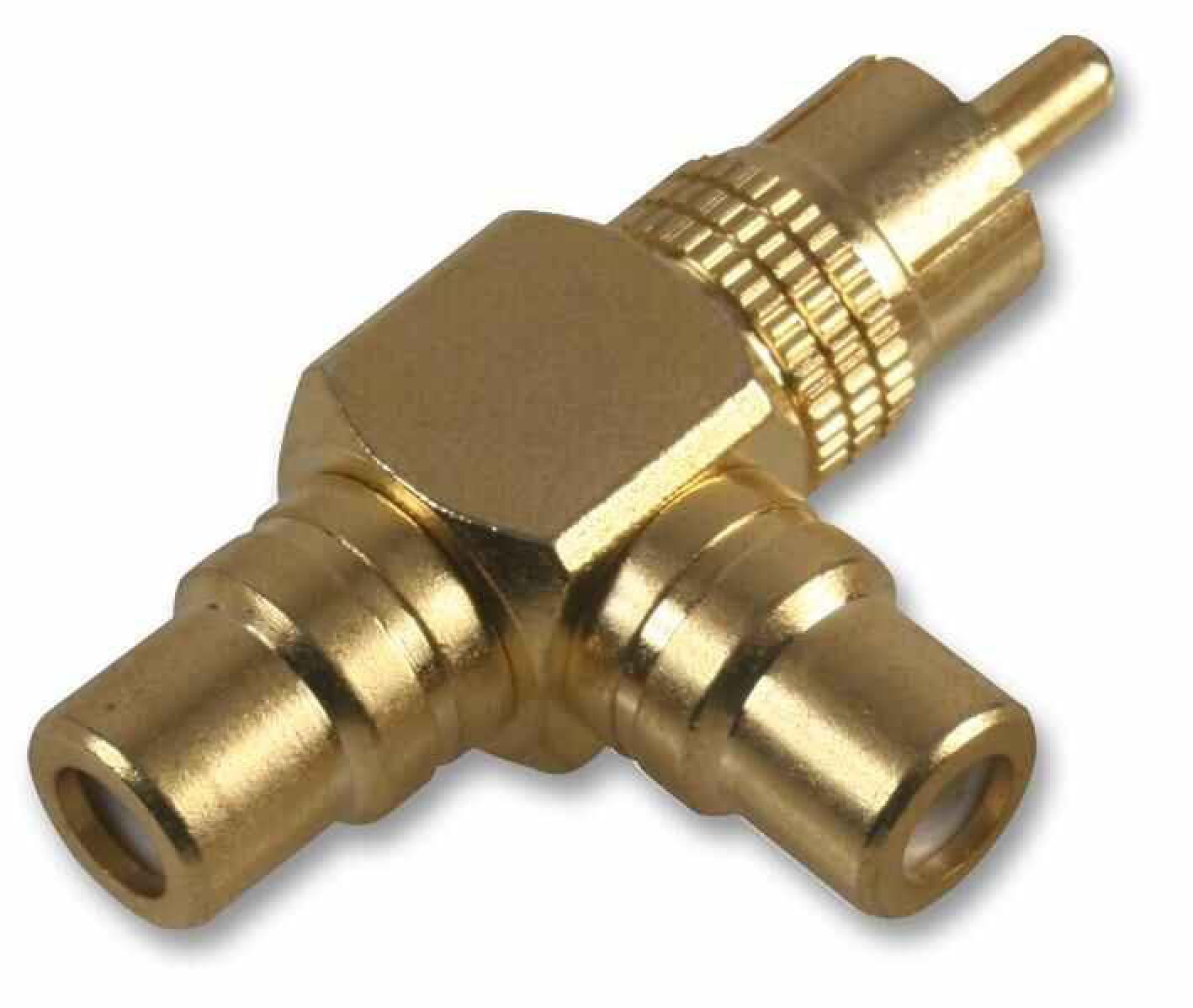 PRO SIGNAL - Splitter, Phono, Gold - Walmart.com