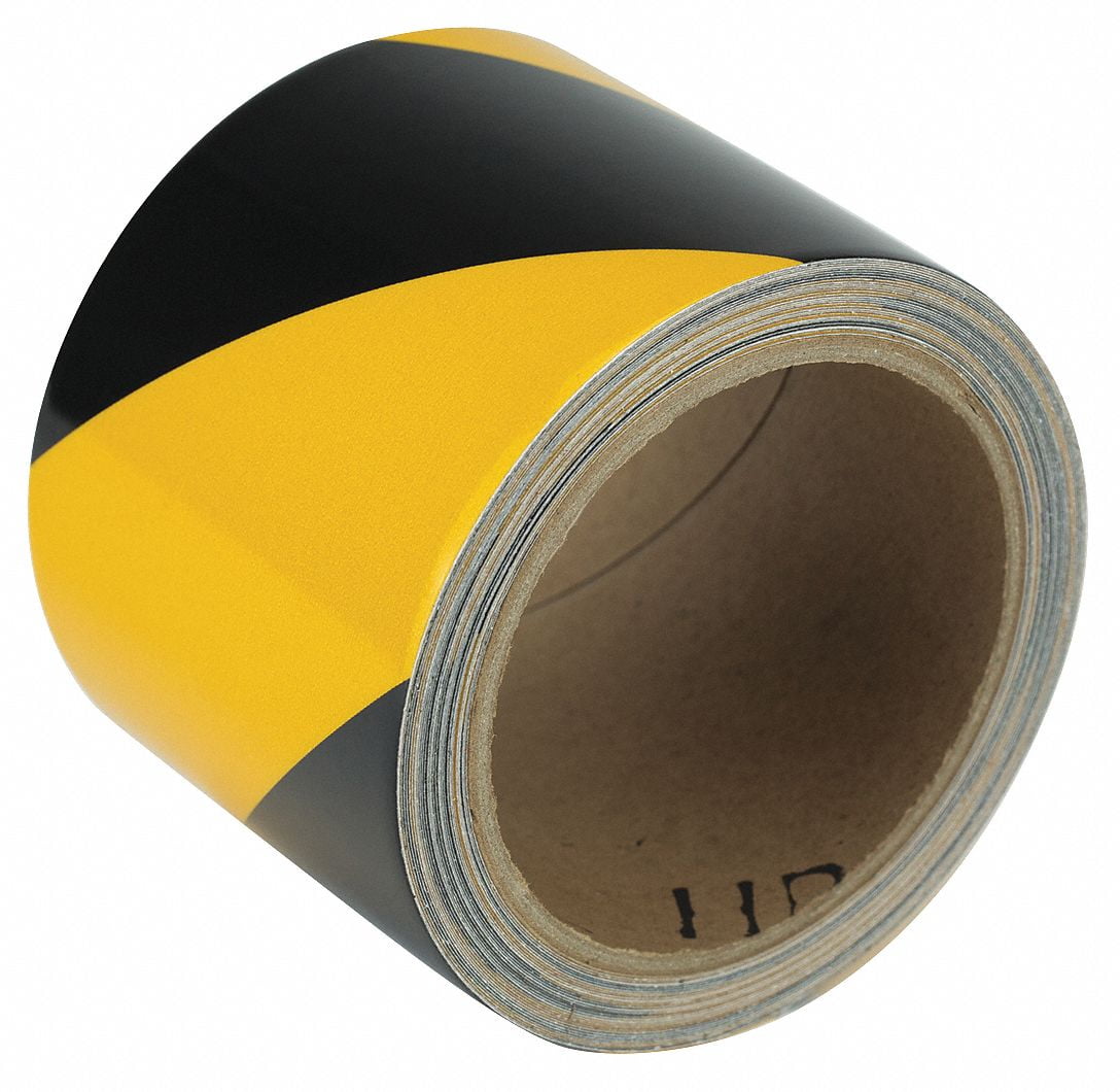 Harris Floor Tape,Black/Yellow,3 inx30 ft,Roll RS3BY - Walmart.com
