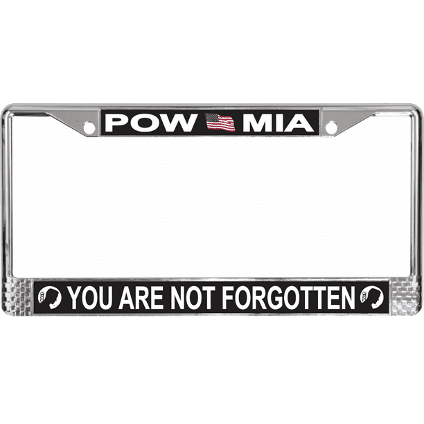 Prisoner of War POW / MIA License Plate Frame - Walmart.com