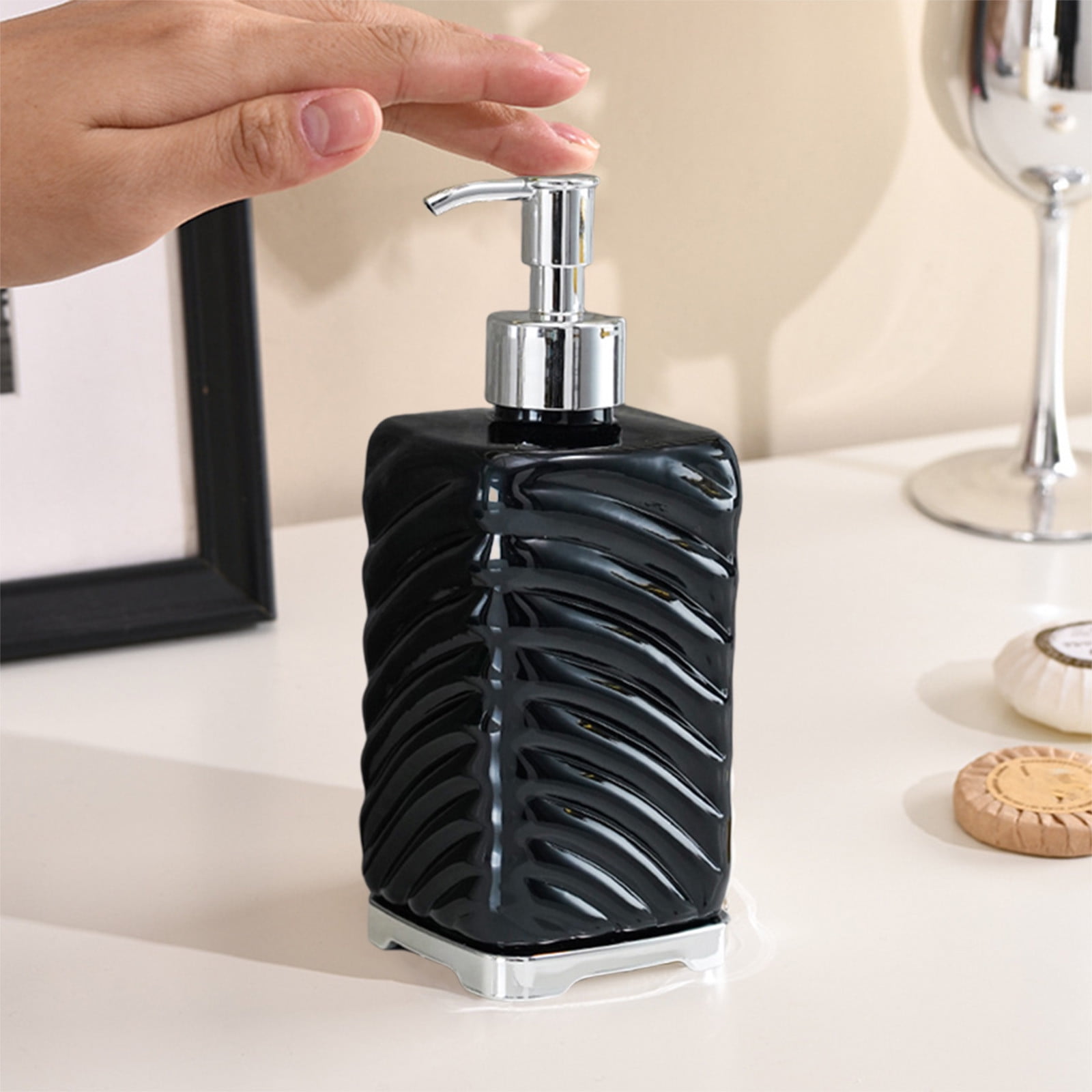 Click here for Raxion Plastic Soap Dispenser Bottle 430ml Refilla... prices