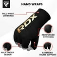 RDX MMA Boxing Inner Gloves for Punching, Black, Medium - Walmart.com