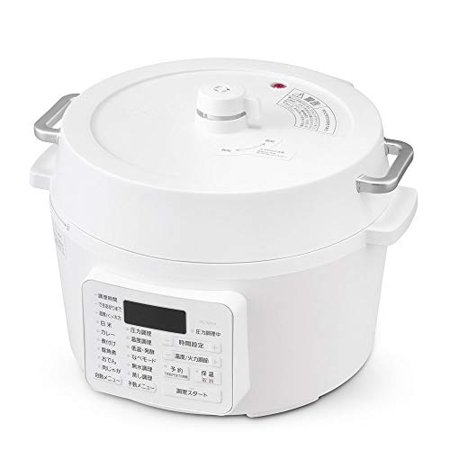 Iris Ohyama Electric Pressure Pot 4.0L 2WAY Type Grill Pot Industry's ...