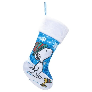 Snoopy 3D Plush Christmas Stocking - Walmart.com
