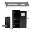 Mini Iron Lockers, Functional Safe Box Locker with Lock and Megnets ...