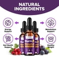 Burn Bound Liquid Drops – BurnBound Natural Blend Advanced Formula for ...