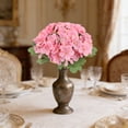 Artificial Hydrangea Flowers Fake Bouquet for Home Decor, Wedding ...