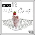 Vikko 11.5 Oz Soda Cups Retro Ice Cream Glasses for Floats, Sundaes, Desserts 6pk - Walmart.com