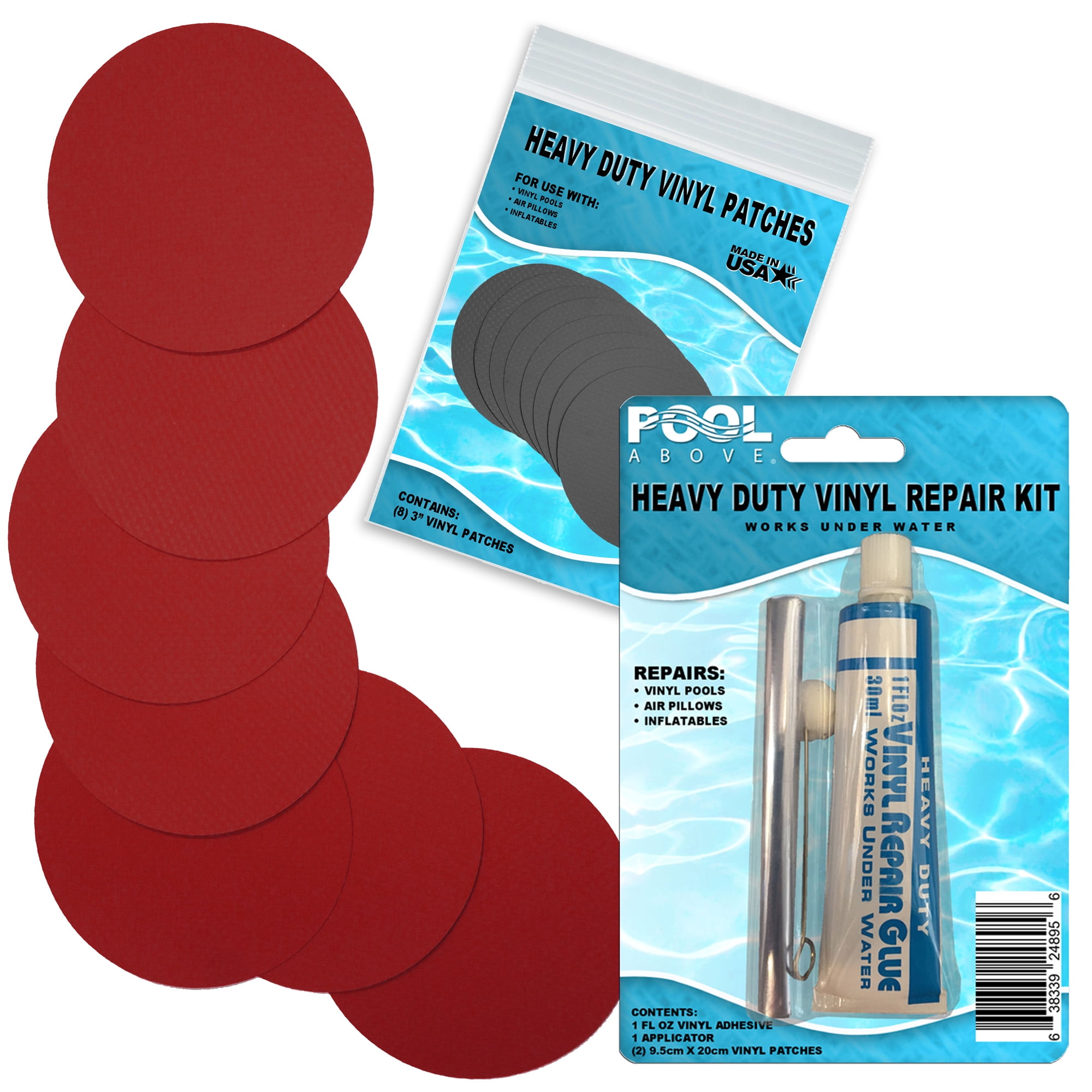 Pool Above Heavy Duty Vinyl Repair Patch Kit For Above Ground Pool pool-above-heavy-duty-vinyl-repair-patch-kit-for-above-ground-pool