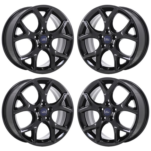 FORD FOCUS 2012 - 2018 GLOSS BLACK Factory OEM Wheels Rims (Not ...