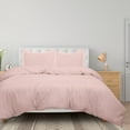 Royale Linens 3-Piece Pink Duvet Bedding Sets, Queen - Walmart.com
