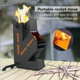 Rocket Stove Rocket Stove for Cooking Portable Wood Burning Stove Wood ...
