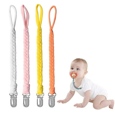 Parent's Choice Pacifier Lanyard Clip, Pink - Walmart.com