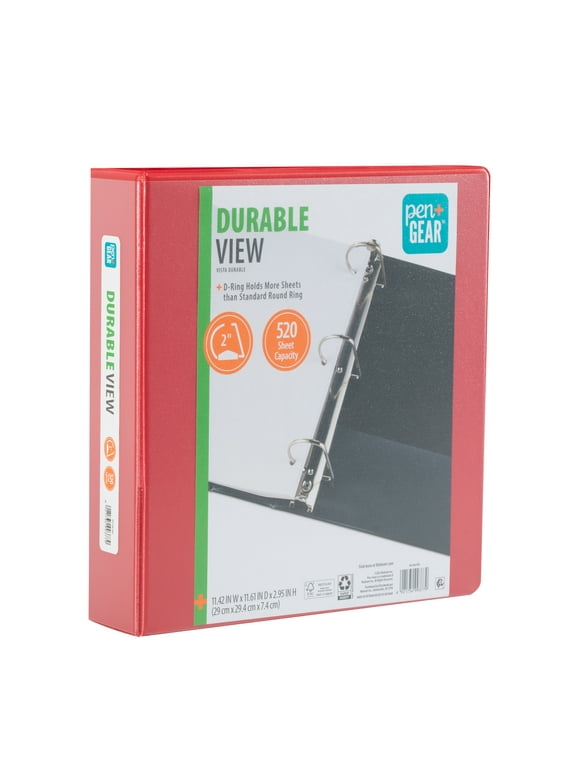 2 Inch Binders in Binder by Ring Size - Walmart.com