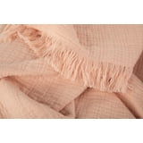 Sticky Toffee 100% Oeko-Tex Cotton Muslin Throw Blanket, Lightweight ...