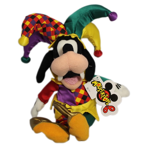 Disney Plush: Goofy as a Jester | Stuffed Animal - Walmart.com