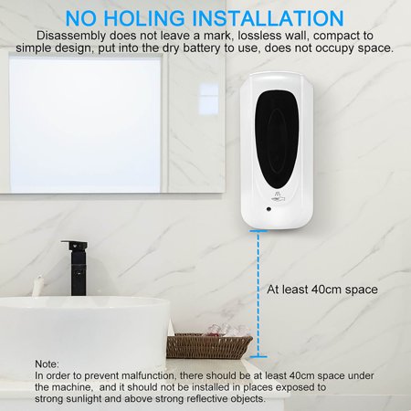 1000ML Automatic Sensor Disinfection Machine Hospital School Wall ...