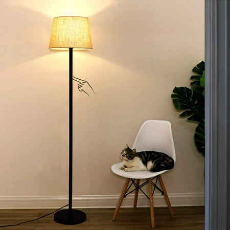 Touch Control LED Floor Lamp Simple Design, Modern Floor Lamp Included ...