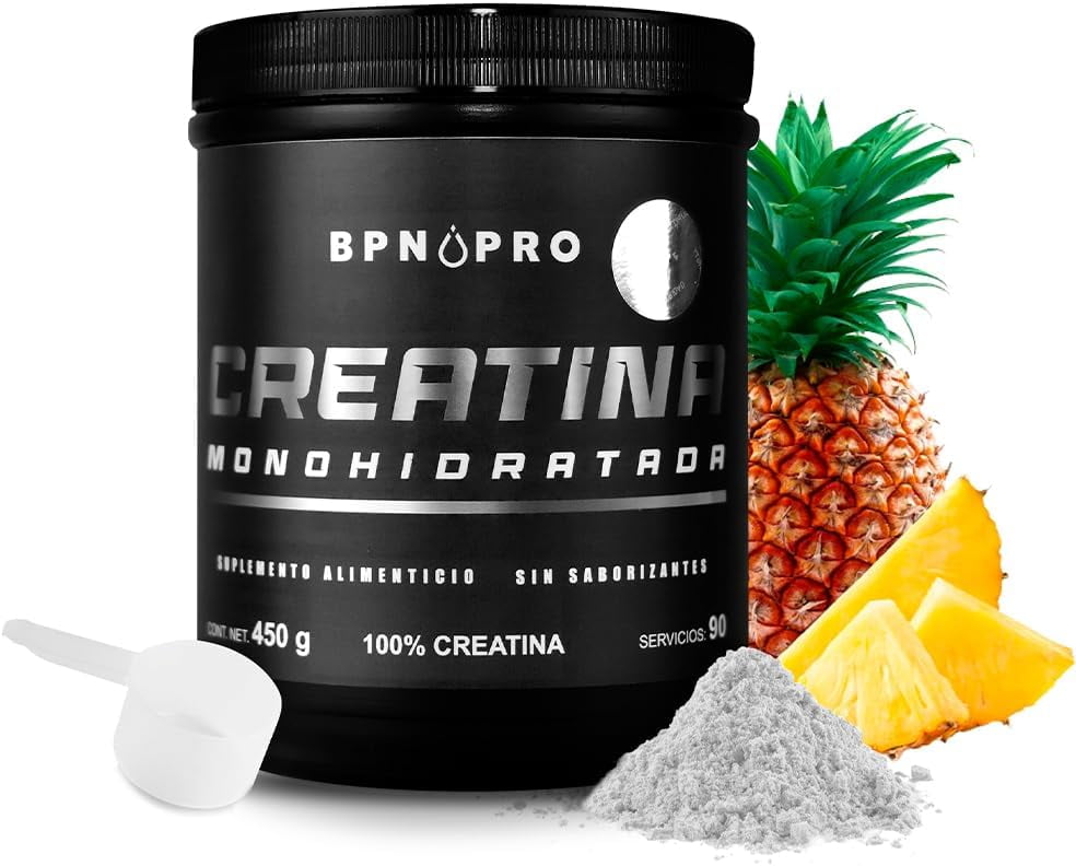 Creatina Monohidratada Alta Pureza En Polvo Sabor BPN PRO Bote ...