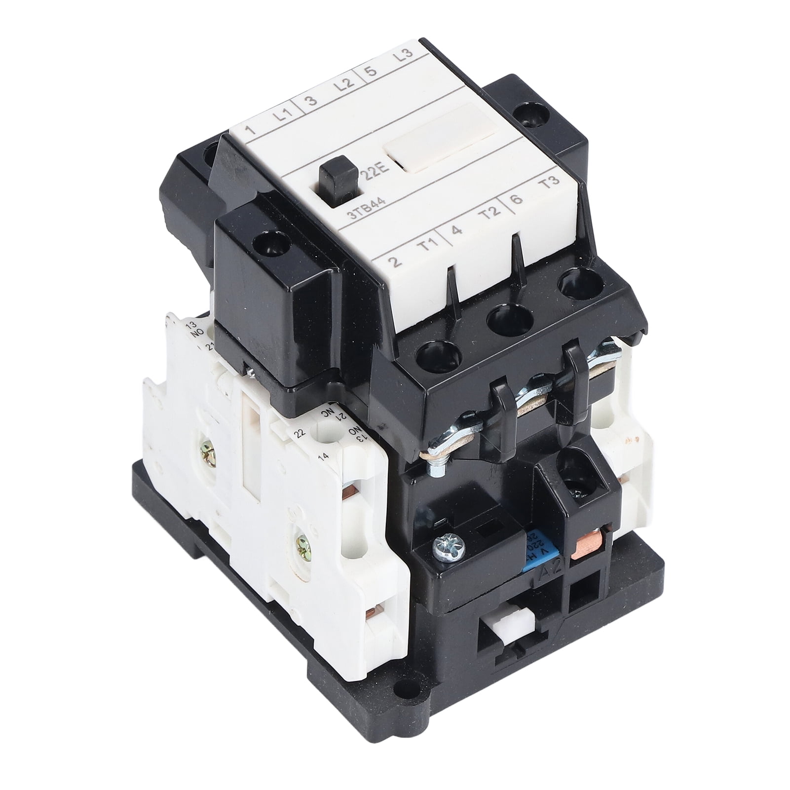 DIN Rail Contactors, 2NC+2NO AC Contactor AC 220V For Breaking Circuits ...
