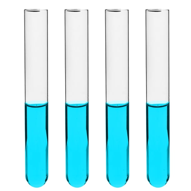 24PK Test Tubes, 25mL, 18x150mm - Rimless - Light Wall, 1.2mm Thick ...