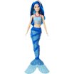 Barbie Dreamtopia Merman Doll, Blonde with Pink Seashell Necklace ...