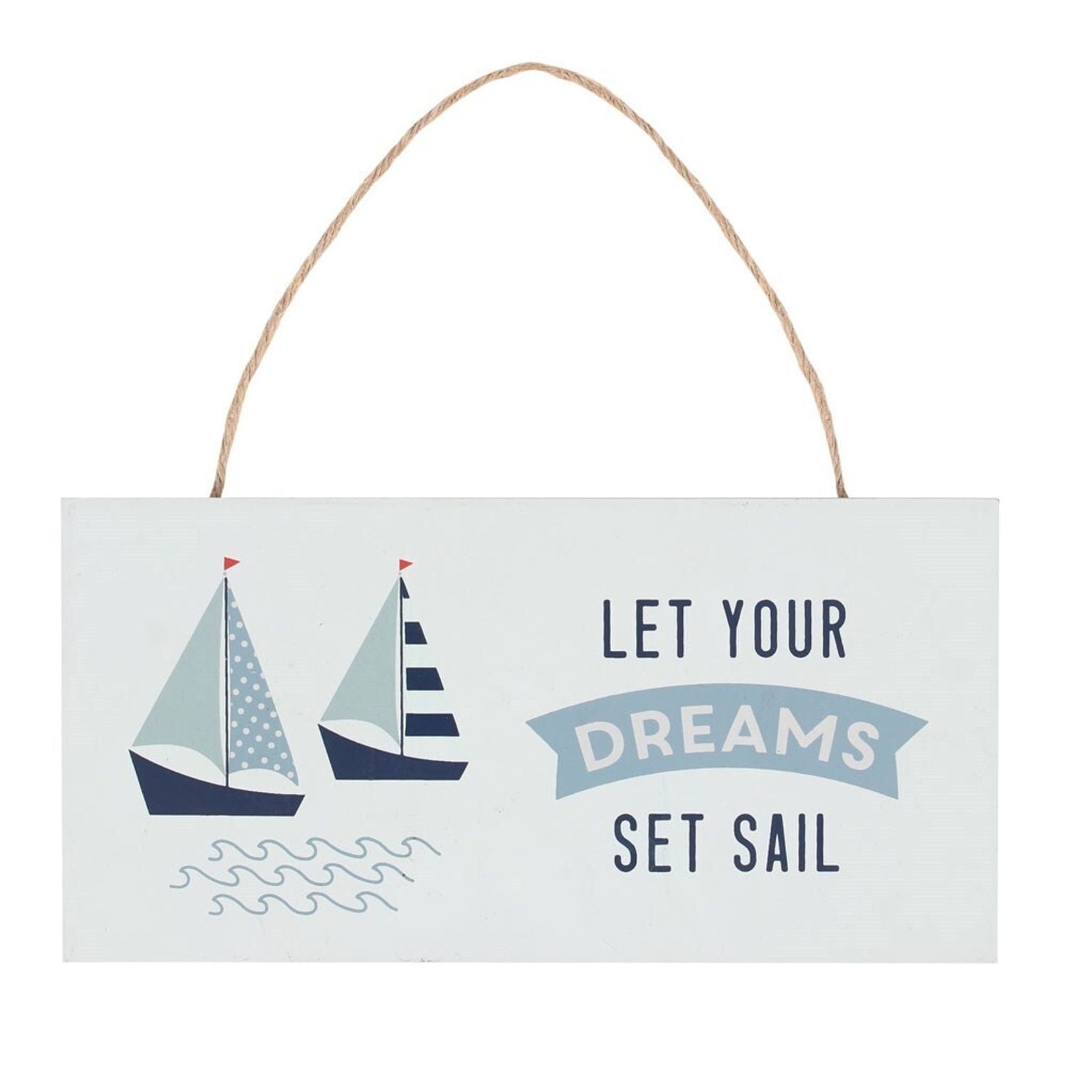 Click here for Something Different Set Sail Mdf Door Sign 10cm X... prices