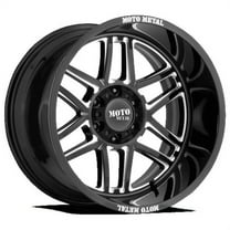 20x10 Moto Metal MO978 RAZOR Satin Black Machined Red Tint Wheel 5x5 ...
