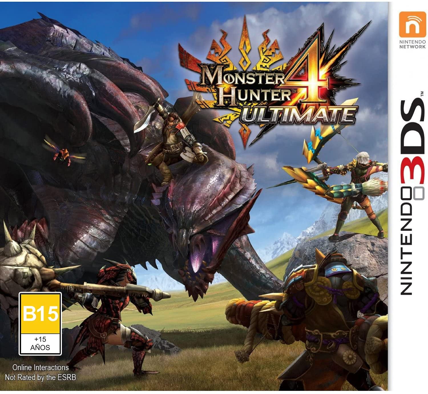 Monster Hunter 4 Ultimate - Nintendo 3DS - Capcom 3ds | Walmart en línea